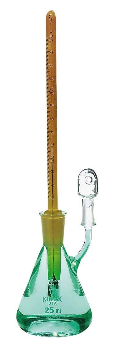 DWK Life Sciences (Kimble) 15123R-25 Pycnometer Bottle, 25 mL from Cole ...