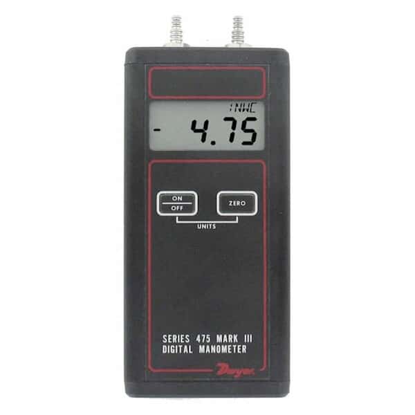Dwyer 475-8-FM Digital Manometer, 150 psi from Cole-Parmer
