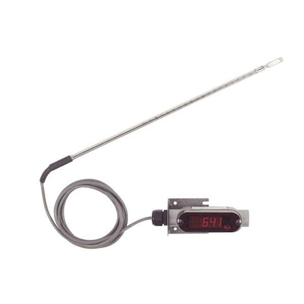 Dwyer 641RM-12-LED Transmitter, 12" remote mounted probe, 6' cable and ...