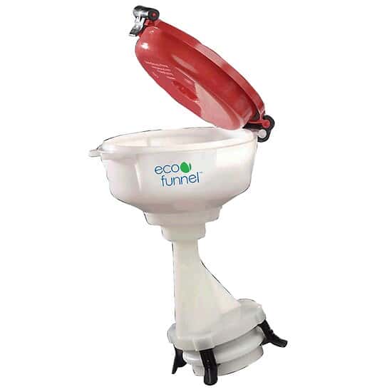 ECO Funnel Solvent Safety Funnel for Justrite® Poly Disposal Cans; 8 ...