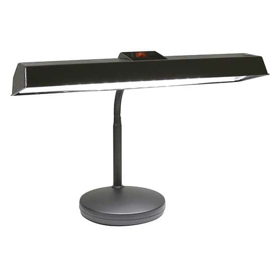 Electrix LED Desk Lamp, Dual LED, Gooseneck, 12" reach from Cole-Parmer ...