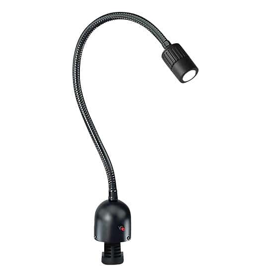 Electrix LED Lamp, Gooseneck, Clamp-Mount base, 22" reach from Cole-Parmer