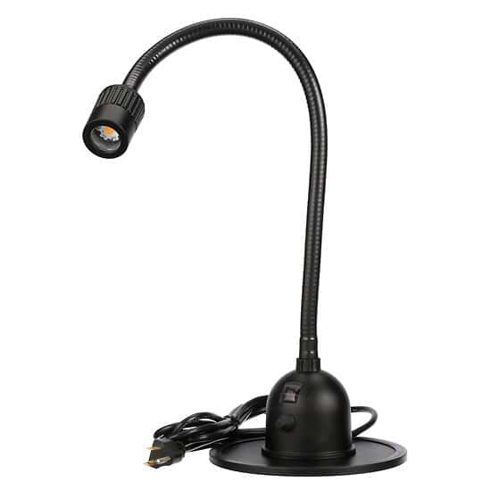 Electrix LED Lamp, Gooseneck, Weighted base, 22" reach from Cole-Parmer