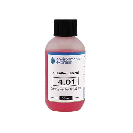 Environmental Express Buffer Solution, pH 4.01; 5 x 60 mL Bottles/Pk ...