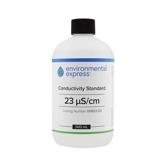 Environmental Express Conductivity and TDS Standard, 23 µS; 500 mL from ...