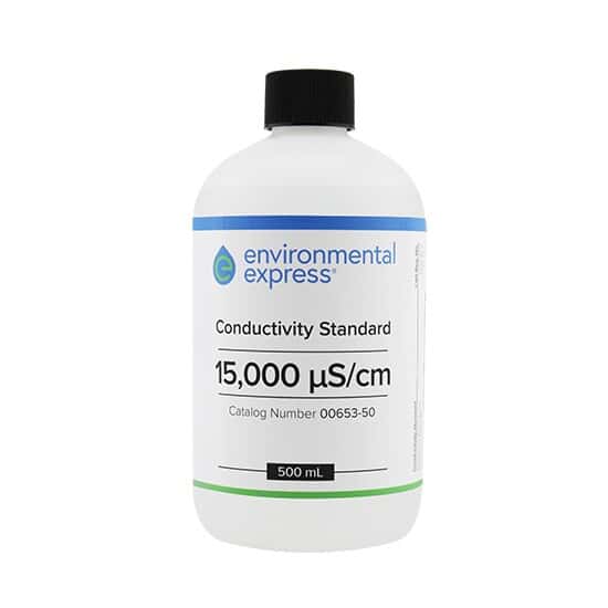 Environmental Express Conductivity and TDS Standard, 15,000 µS; 500 mL ...