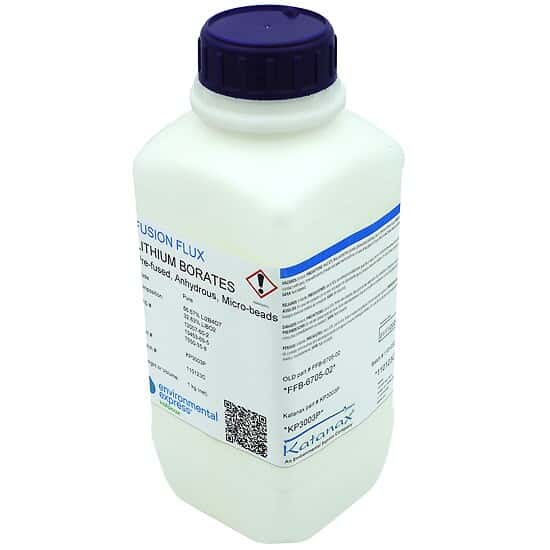 Environmental Express Katanax® Lithium Tetraborate/Lithium Metaborate (35/65%) Micro-Bead Flux ...