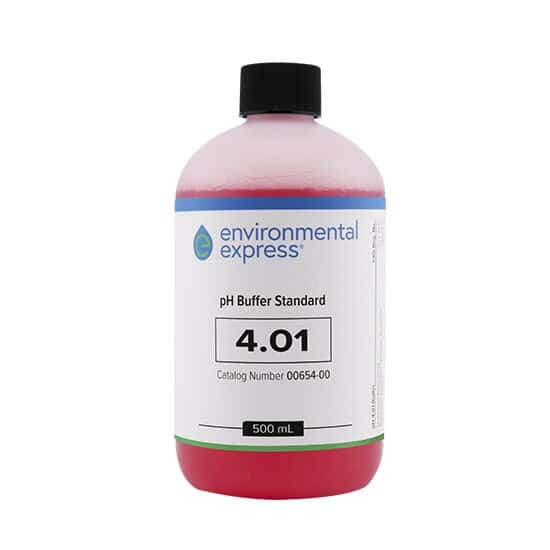 Environmental Express Buffer Solution, pH 4.01; 12 x 500 mL Bottles/Cs from Cole-Parmer United ...