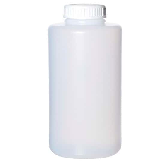 Environmental Express Pre-Cleaned Wide-Mouth Round Bottle, HDPE, Level 1, 2000 mL; 8/CS from ...