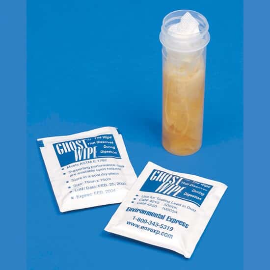 Environmental Express GhostWipe® Moist Wipe, 15 x 15 cm, Individually ...