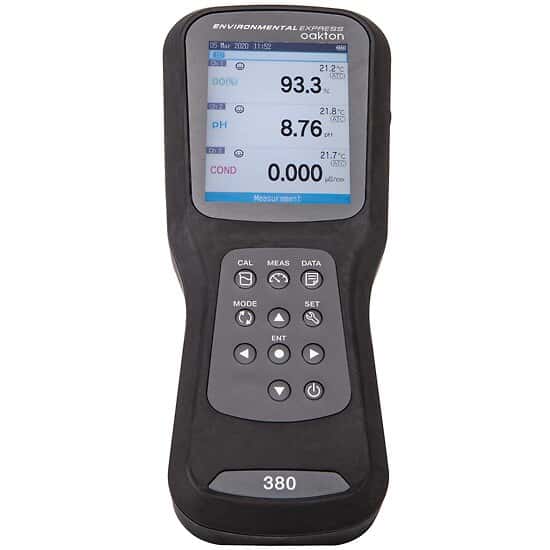 Environmental Express WQ380 Waterproof 3-Channel Smart Handheld Meter ...