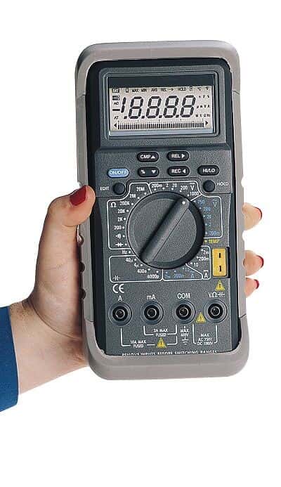 Extech 380285 Advanced digital 4-1/2 digit multimeter from Cole-Parmer ...