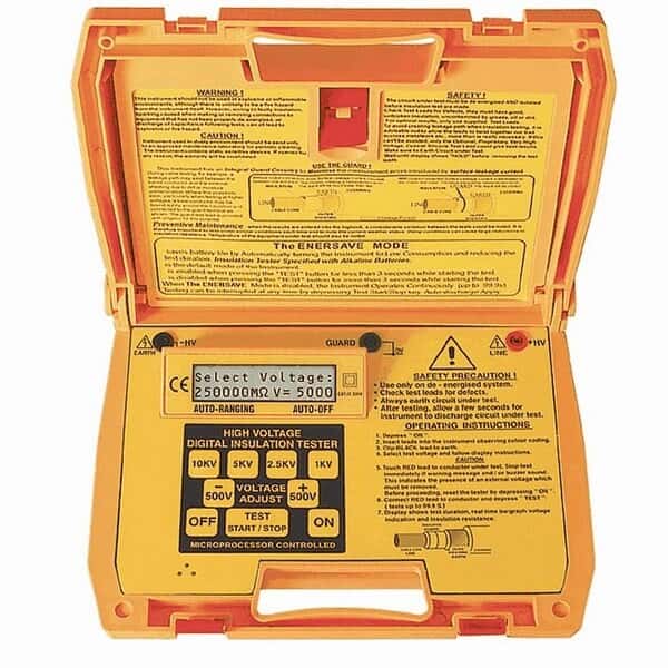 Extech 380385 High Voltage Insulation Tester from Cole-Parmer