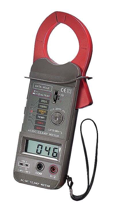 Extech 380922 DC/AC clamp-type multimeter, three voltage ranges from ...