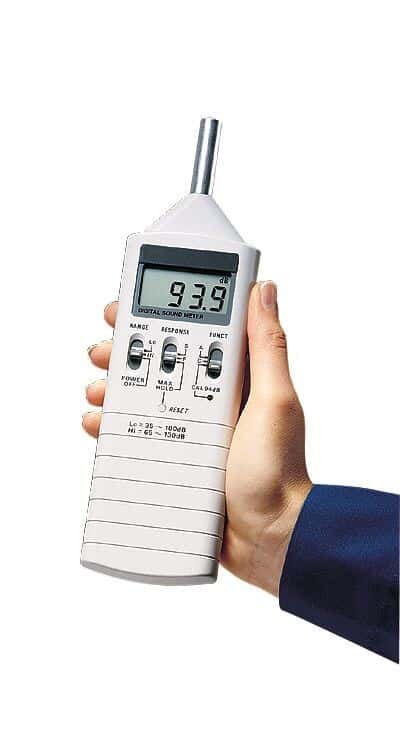 Extech Digital Sound Meter with NIST-Traceable Certificate of ...