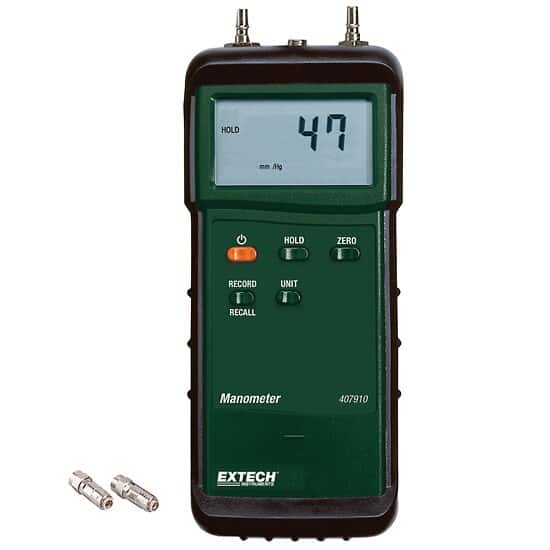 Extech Heavy Duty Differential Manometer from Cole-Parmer