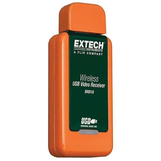 Extech BRD10 Wireless USB Video Receiver for BR200/BR250 Video ...