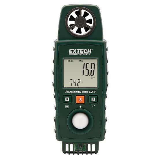 Extech EN510 Environmental-Series 10-IN-1 Multifunction Meter from Cole ...