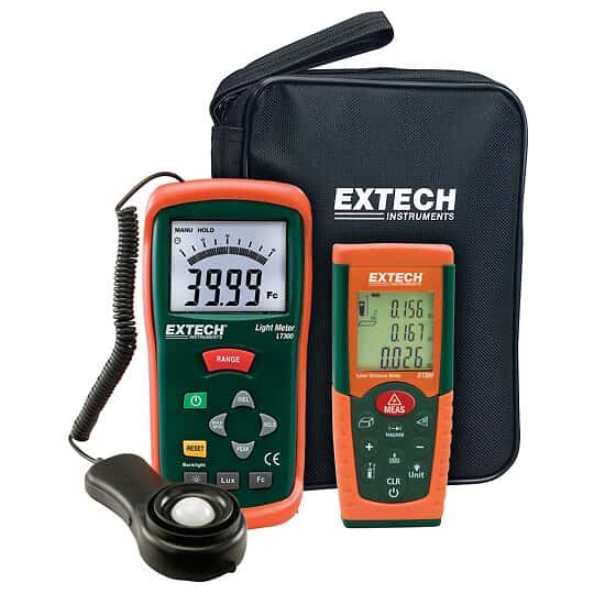 Extech LRK10 Lighting Retrofit Kit (LT300 and DT200 Meters) from Cole ...