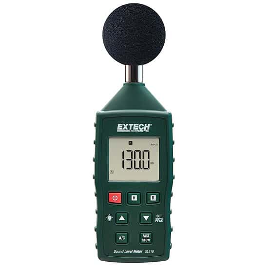 Extech SL510 Environmental-Series Type 2 Sound Level Meter from Cole ...