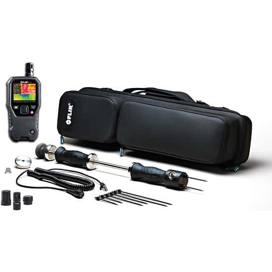 Flir MR-Series Imaging Moisture Meter Kit Combines MR176 + MR08 Hammer ...