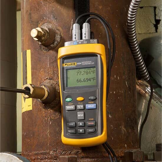 Fluke 1523 Reference Thermometer - Measurementasia Co.,Ltd. FLUKE 1523 ...
