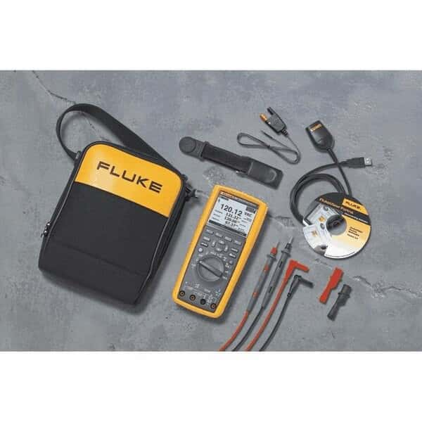 Fluke 289/FVF True-RMS Industial Logging Digital Multimeter Combo Kit ...