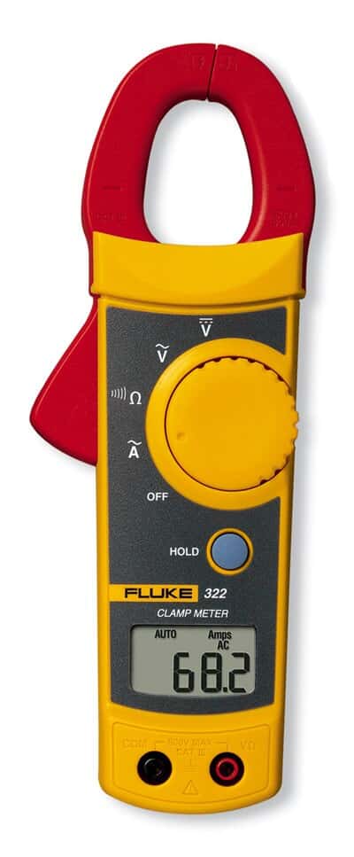 FLUKE-321 Electrical Clamp Meter, 400A from Cole-Parmer