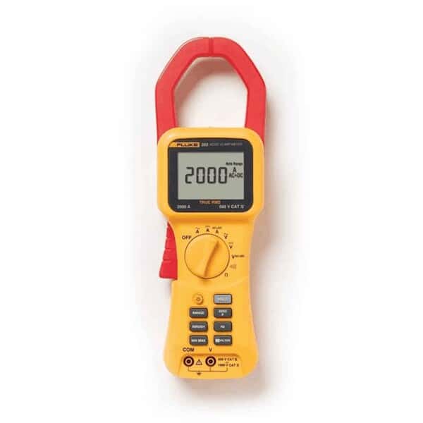 Fluke 355 Clamp Meter, True-RMS, Voltage and Resistance, 2000A from ...