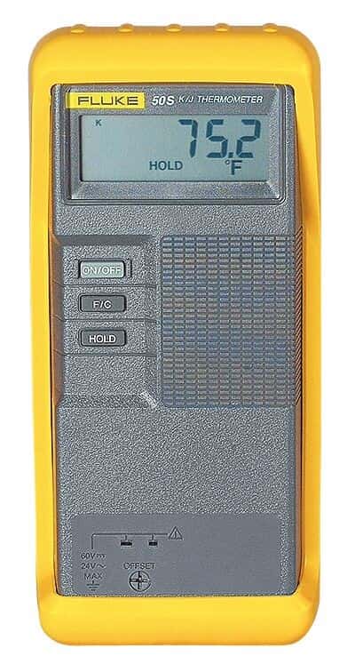 FLUKE-50S Thermocouple Thermometer, Single Input from Cole-Parmer Canada