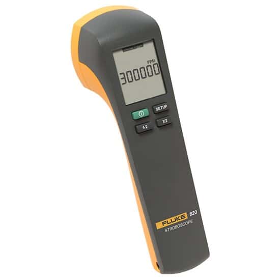 Fluke 820-2 LED Stoboscope, 30 to 300,000 FPM from Cole-Parmer India