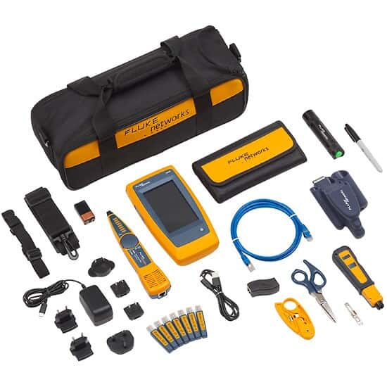 Fluke Networks LInkIQ™ Technicians Kit with IS60 Pro-Tool Kit from Cole-Parmer