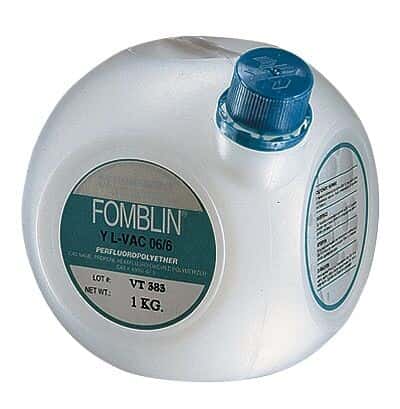 Fomblin Y L-VAC 06/6 PFPE Pump Inert Oil, 1 kg from Cole-Parmer