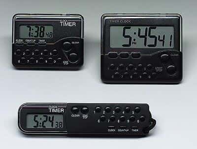 General Tools TI898B Push-button clock/timer with neck cord and magnet ...