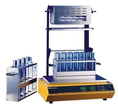 Gerhardt rapid digestion system, 4 heating places, 400mL tube size ...