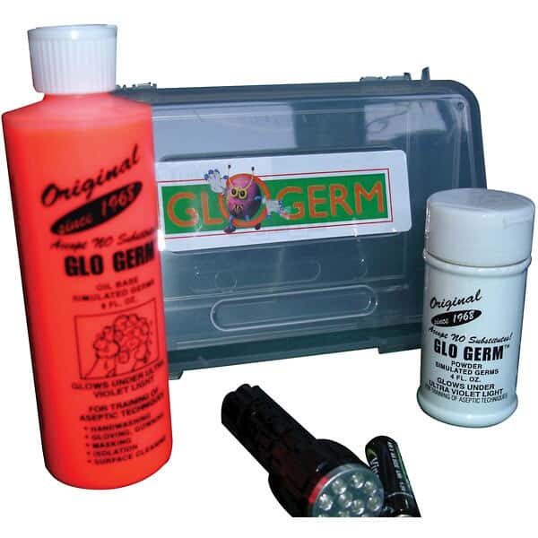 Glo Germ 1003 Glo-Germ portable sanitation training kit from Cole ...
