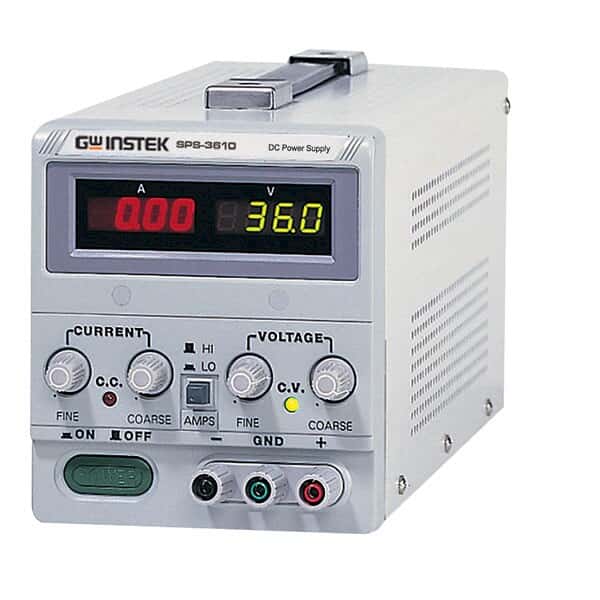 GW Instek SPS-1230 DC Switching Single Output Switching Power Supply ...