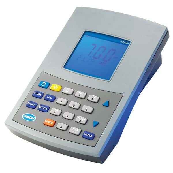 Hach ISFET Benchtop pH/mV/Ion Bluetooth-Enabled Meter With Probe from ...