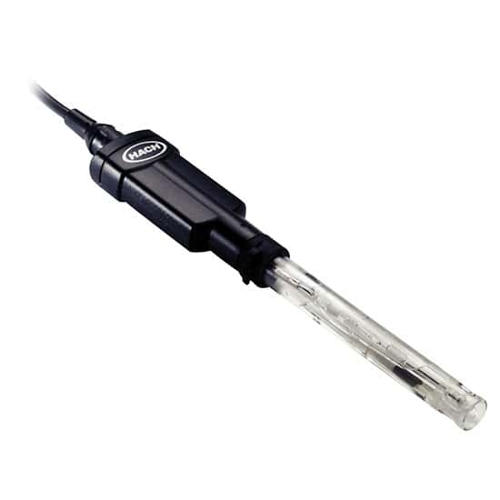Hach PHC28101 IntelliCal Lab pH Probe, refillable, 1-m cable from Cole ...