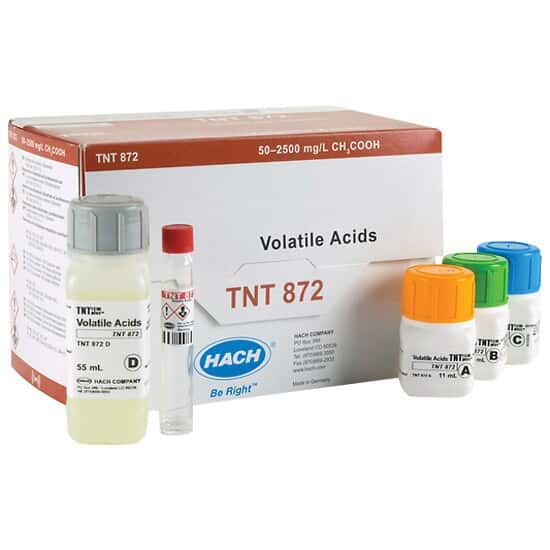 Hach TNT872 TNTplus® Spectrophotometer Chemistry, Volatile Acids, 50 to ...