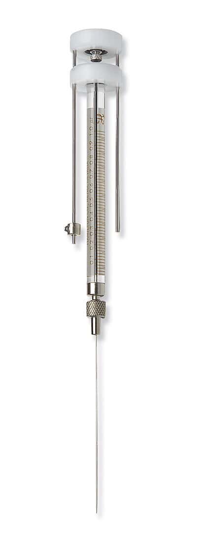 Hamilton Syringe Guide for 25 to 500 µL Syringes from Cole-Parmer