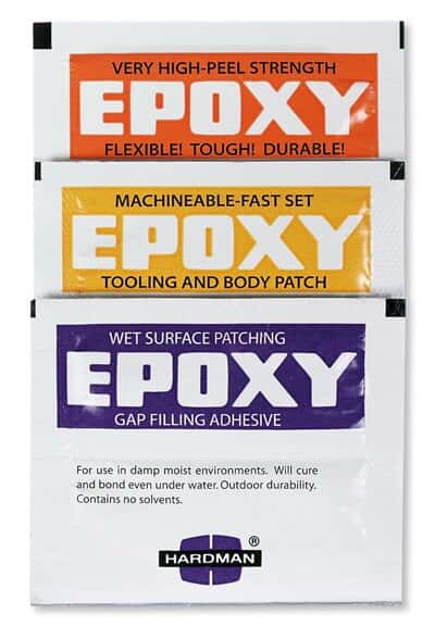 Hardman Double Bubble® Epoxy Pouches, High Peel Strength, 3.5g; 10/Pk ...