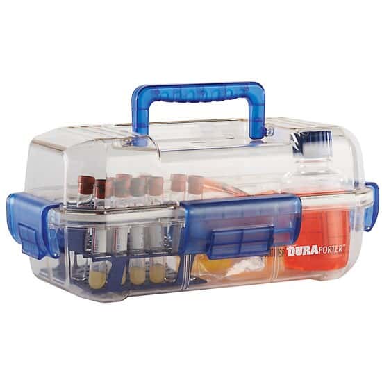 Heathrow Scientific DuraPorter™ Sample Carrier, transparent yellow ...