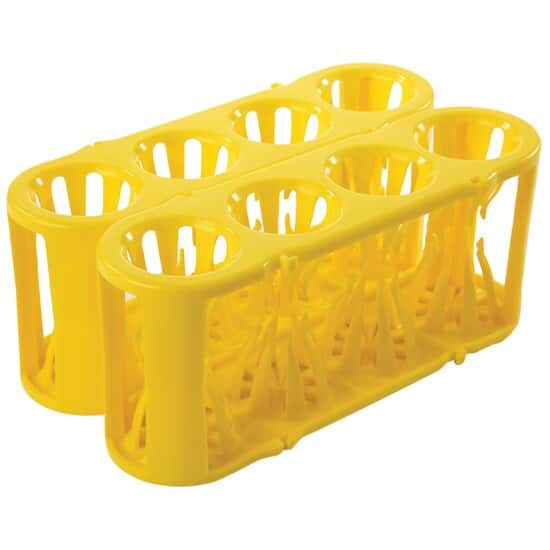 Heathrow Scientific Adapt-A-Rack® Modular Tube Rack System, yellow, 7 ...