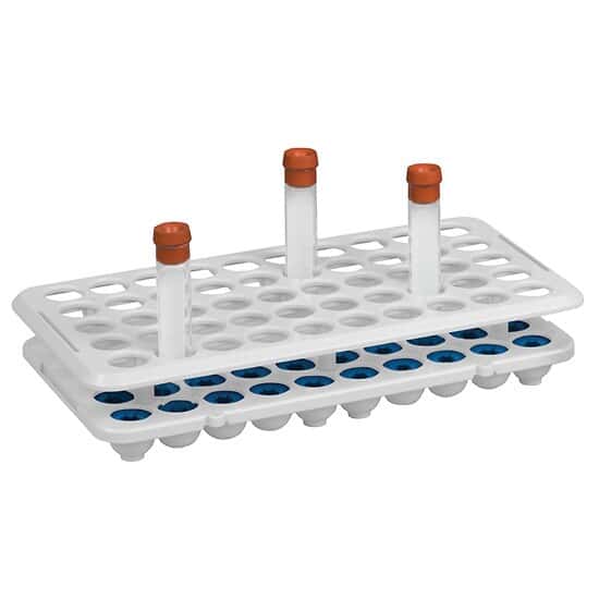 Heathrow Scientific Grab Rack™ Tube Rack with Silicone Grips, 50 x 16 ...