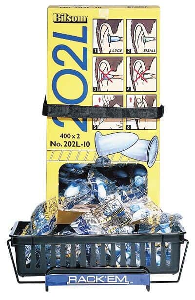 Horizon 4001 Ear plug dispenser box rack from Cole-Parmer