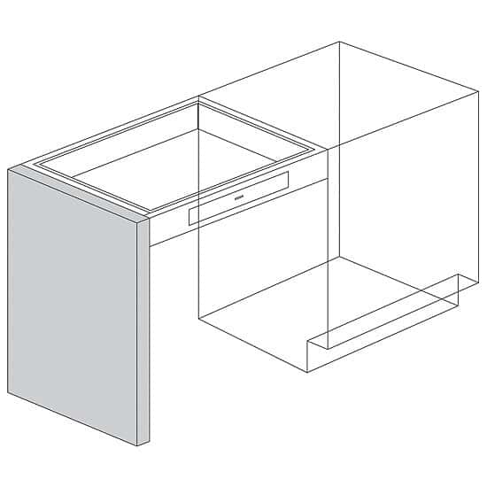 ICI Quick Ship Standing Height Panel End Support from Cole-Parmer