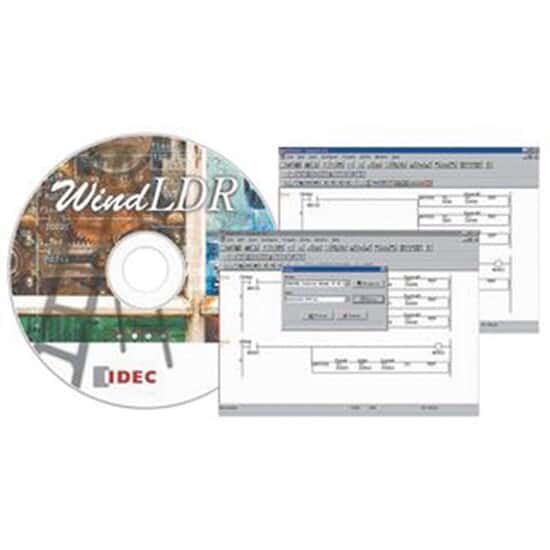 Idec FC9Y-LP2CDW WINDLDR Windows-based PLC programming software from Cole-Parmer Canada