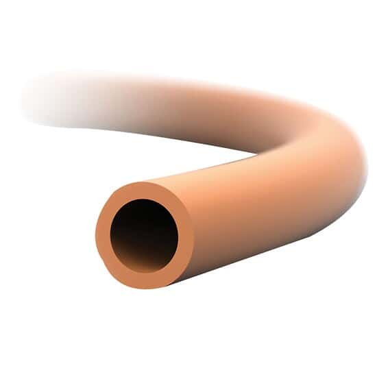 Idex Chromatography Tubing, Orange PEEK, 1/32" OD x 0.020" ID x 5 ft L ...