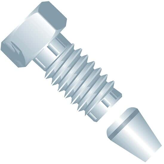 Idex Fittings for Valve Models 7010/7125, SS; 1/EA from Cole-Parmer